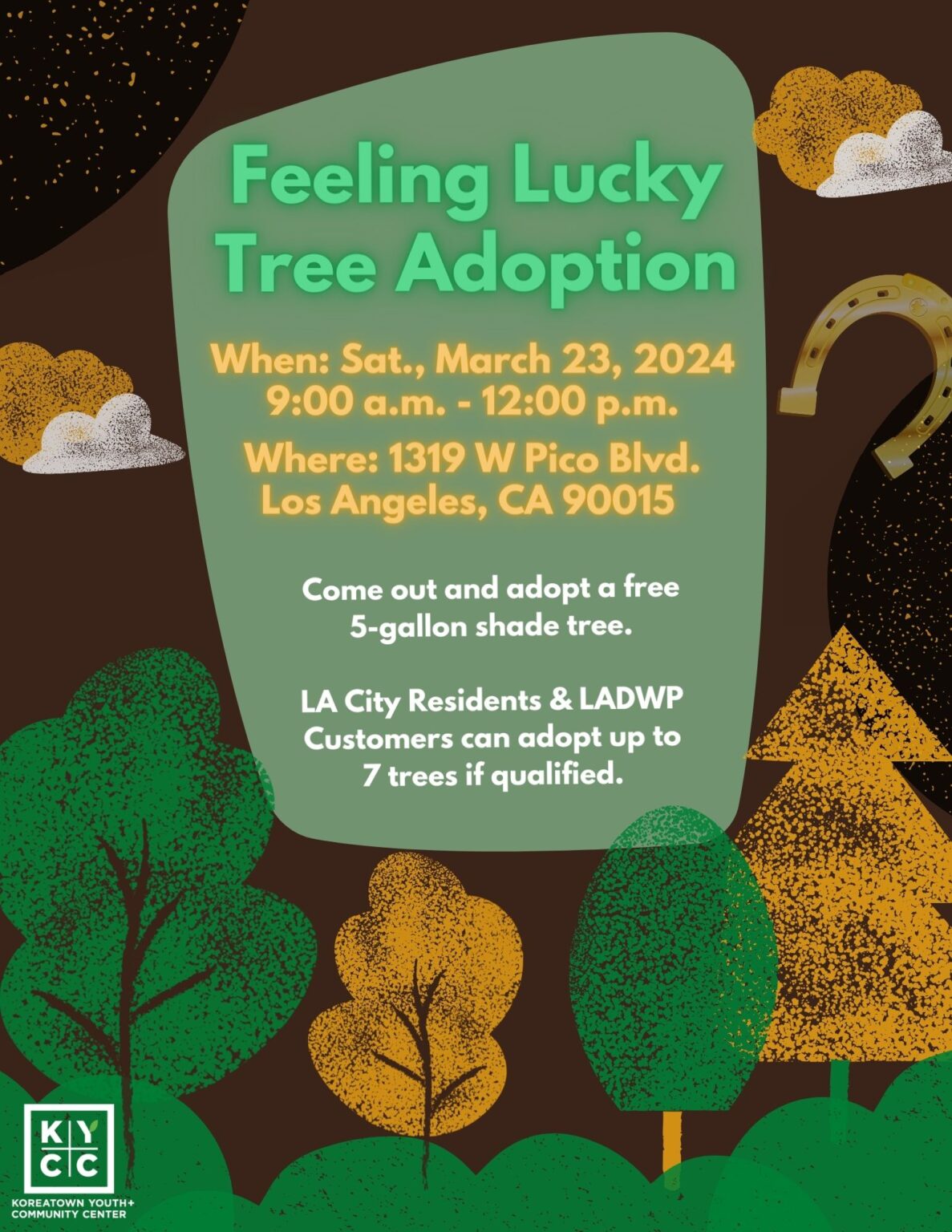 Feeling Lucky Tree Adoption - KYCC | Koreatown Youth + Community Center